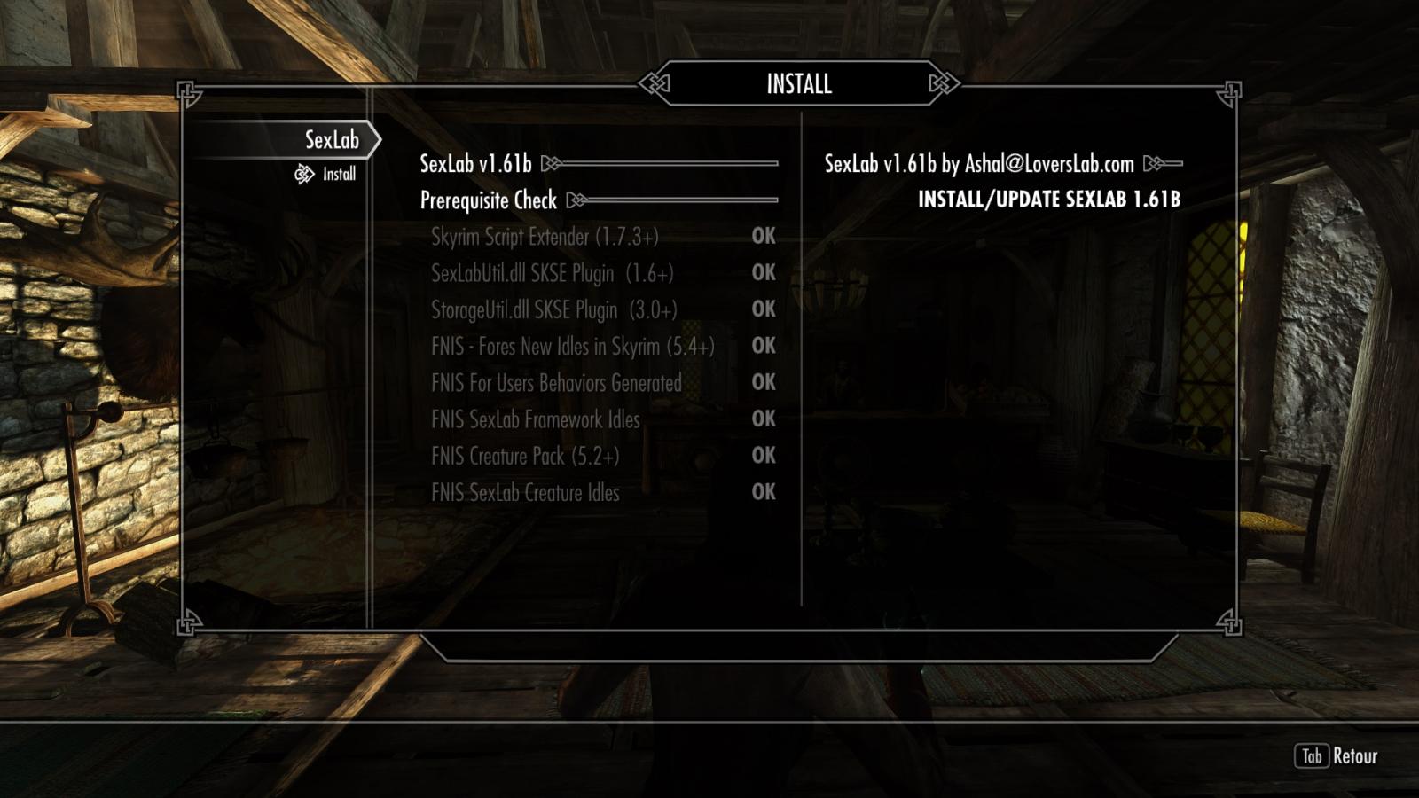 Sexlabs Mods Work Well But Do Not Show Their Animations Technical