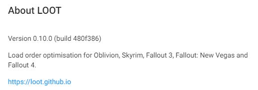 Loot 0.10.0 Masterlist - Technical Support - Skyrim: Special Edition - LoversLab