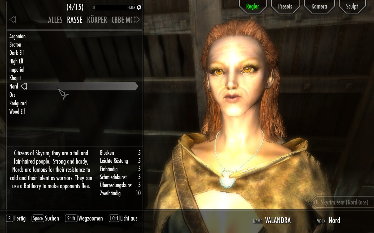 Search For Eye Eyebrow Or Race Fix I Dunno Skyrim Technical Support 1499