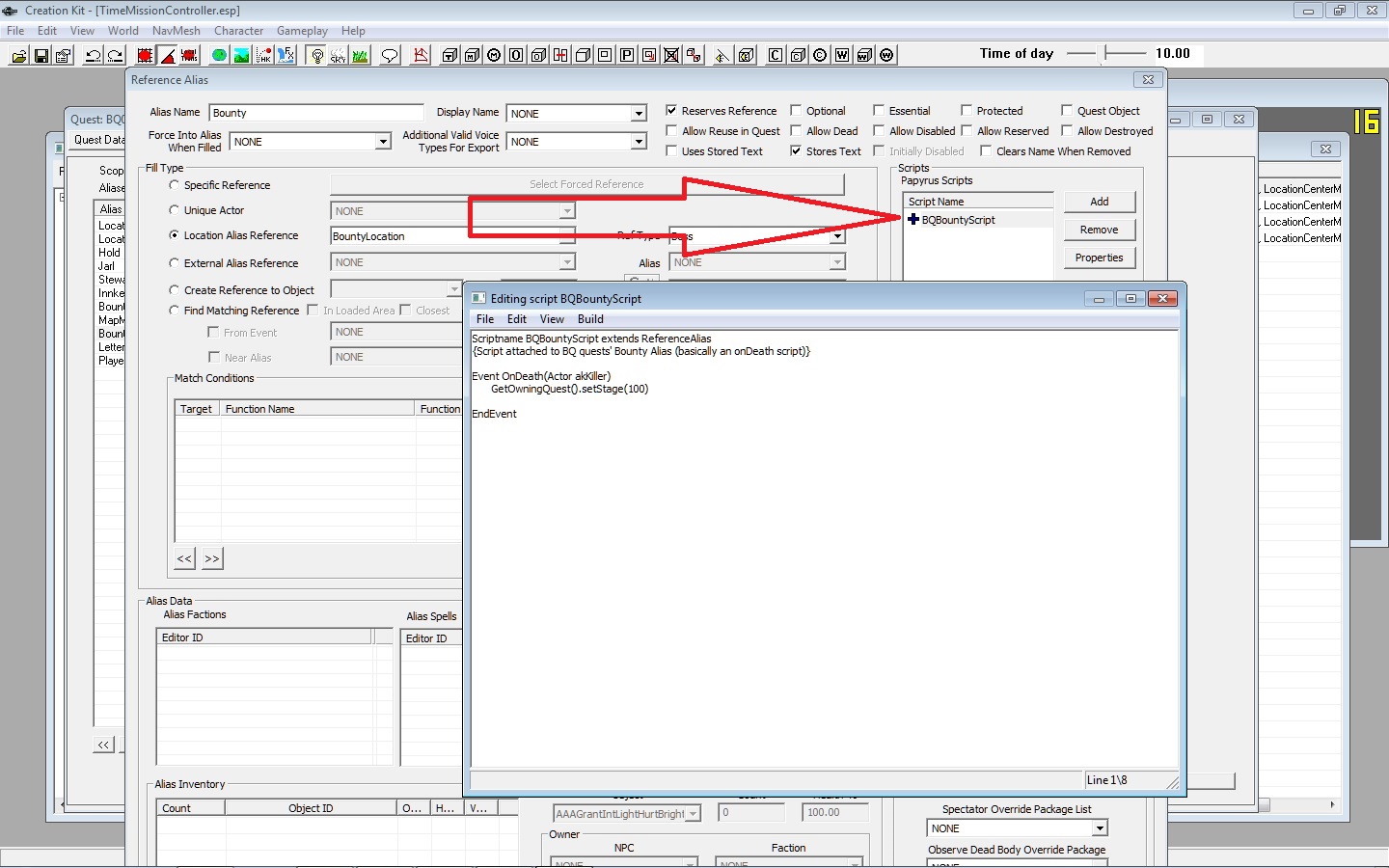 Scripting prob; Ondeath/SetStage. - Skyrim Technical Support - LoversLab