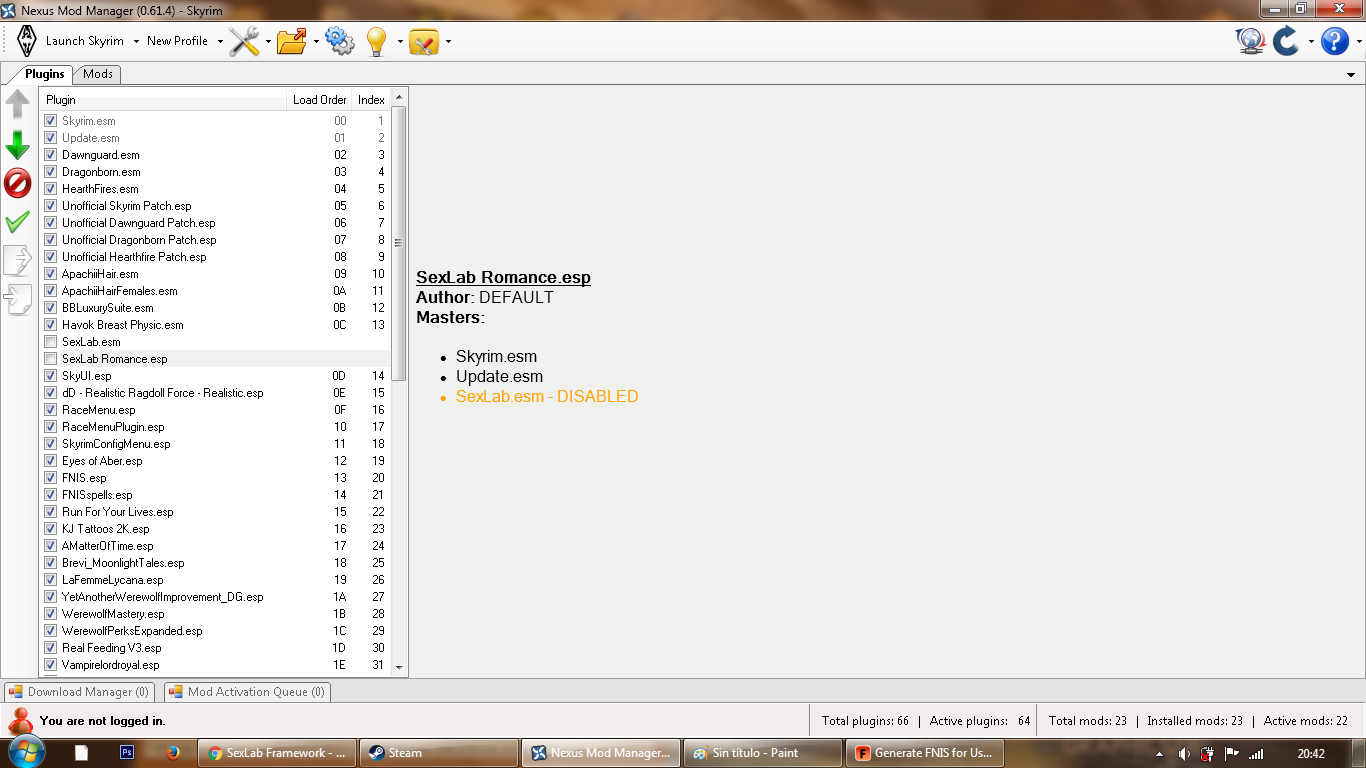 FNIS consistence check showing 1014 issues - Technical Support - SexLab ... FNIS consistence check showing 1014 issues - Technical Support - SexLab ...